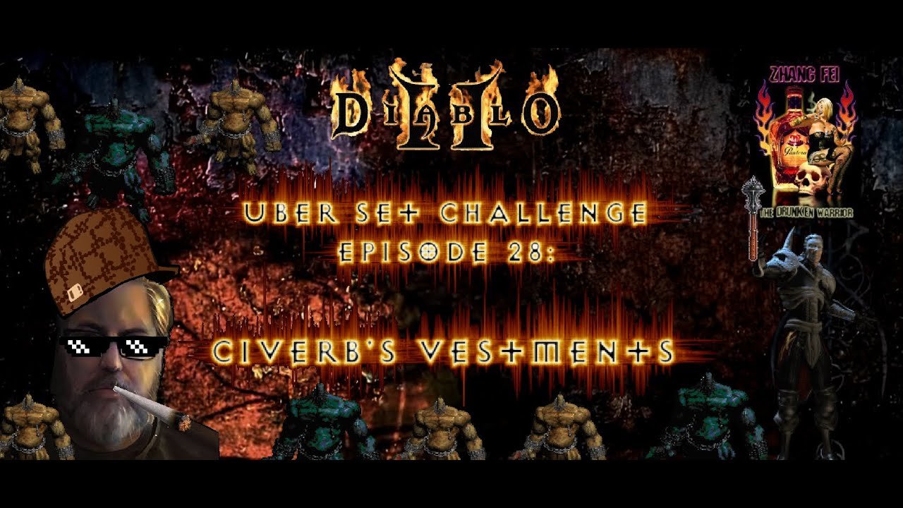 Diablo 2 Uber Set Challenge Ep 28 Civereb's Vestments - YouTube