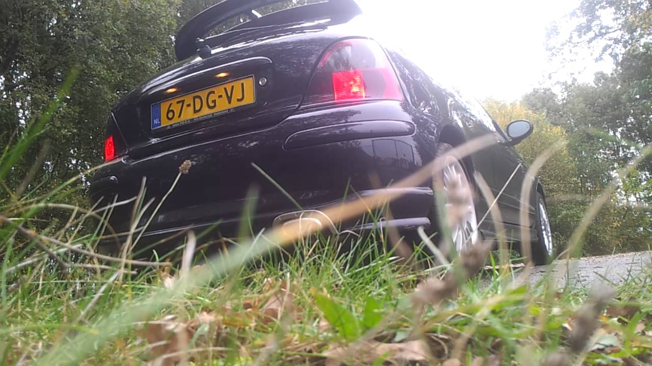 Rover 200Vi custom cat-back - YouTube