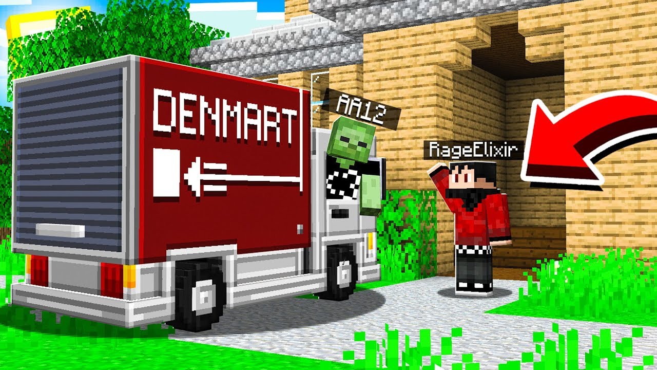 MOVING Into a NEW HOUSE with My BEST FRIEND in Minecraft! (#3) - YouTube