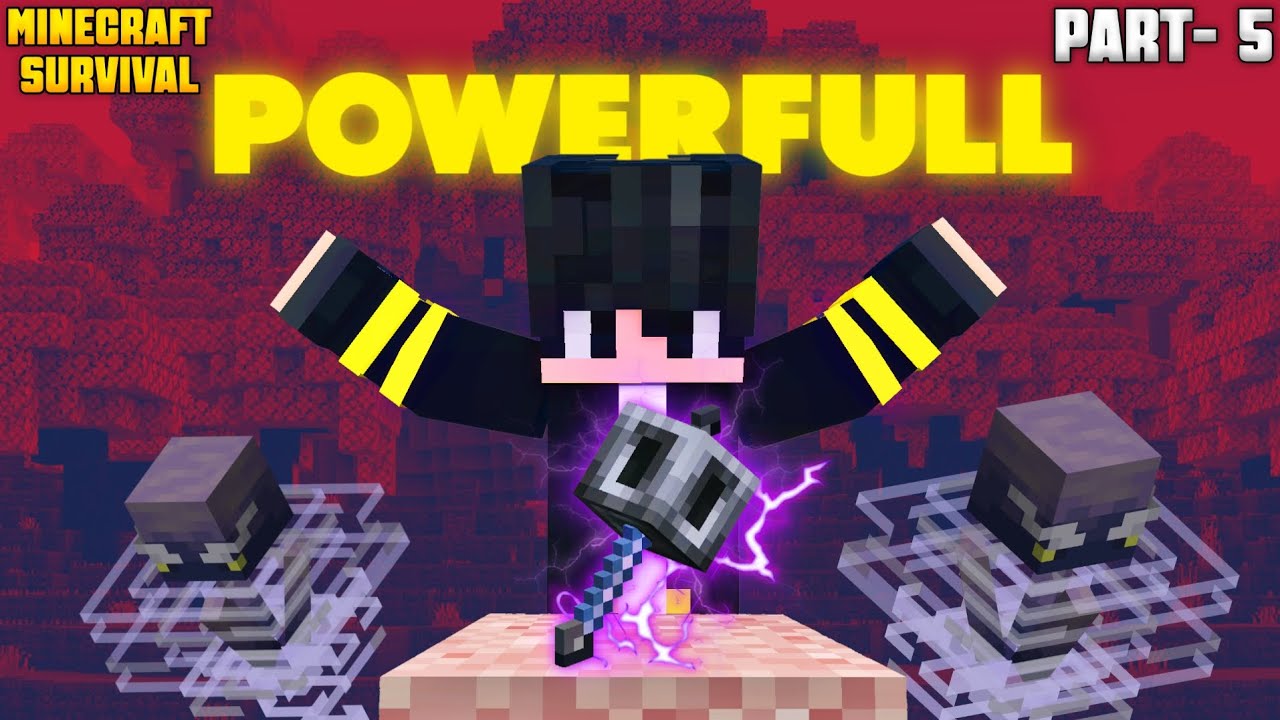 I Got Most Powerful Weapon In Minecraft Survival Series #5 - YouTube