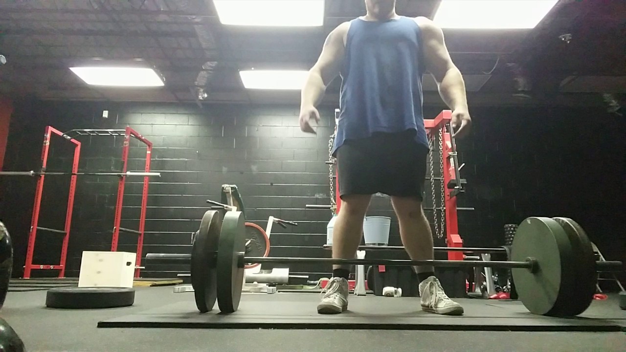 385lb Reeves Deadlift at 265lbs - YouTube