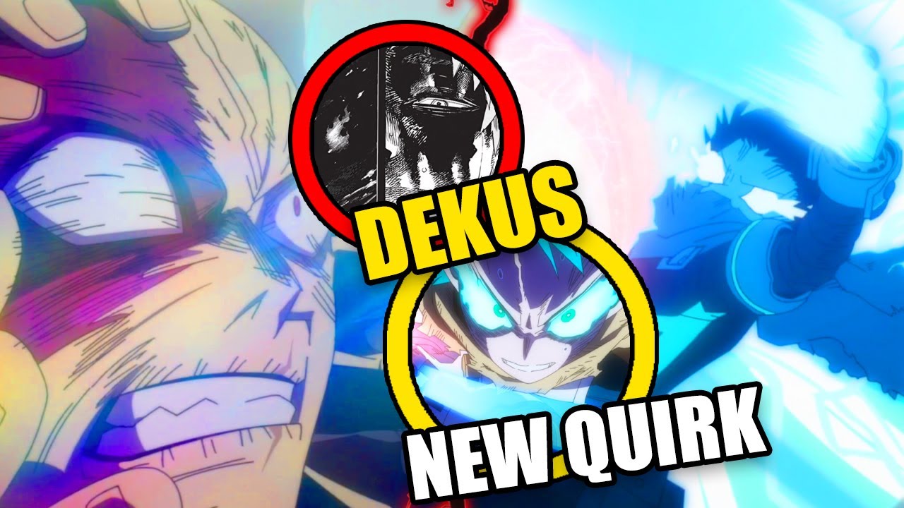 OVERDRIVE DEKU VS ALL FOR ONE!! MHA Anime VS Manga BREAKDOWN | My Hero ...