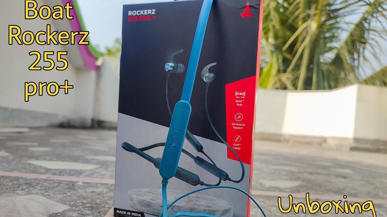 Boat Rockerz 255 pro plus ⚡🔥 ||unboxing Neckband Earphones - YouTube