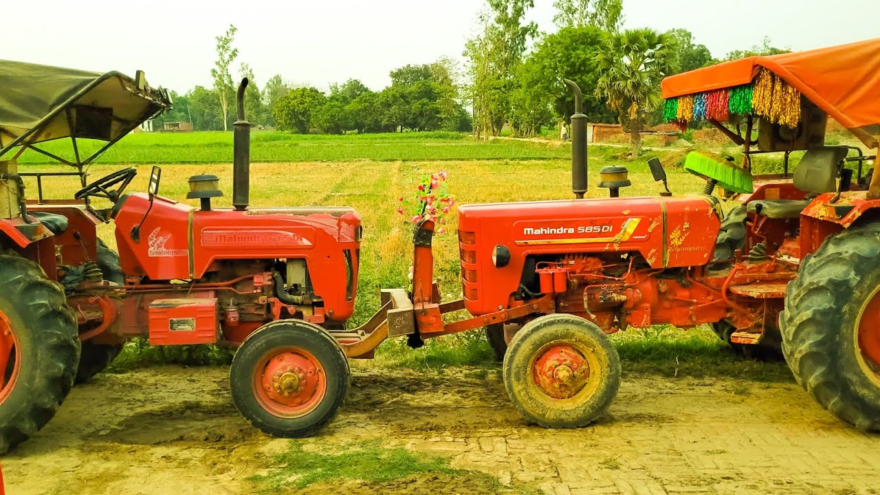 महा मुकाबला #mahindra 585 और #mahindra 265 मैं धमाकेदार लड़ाई #new # ...