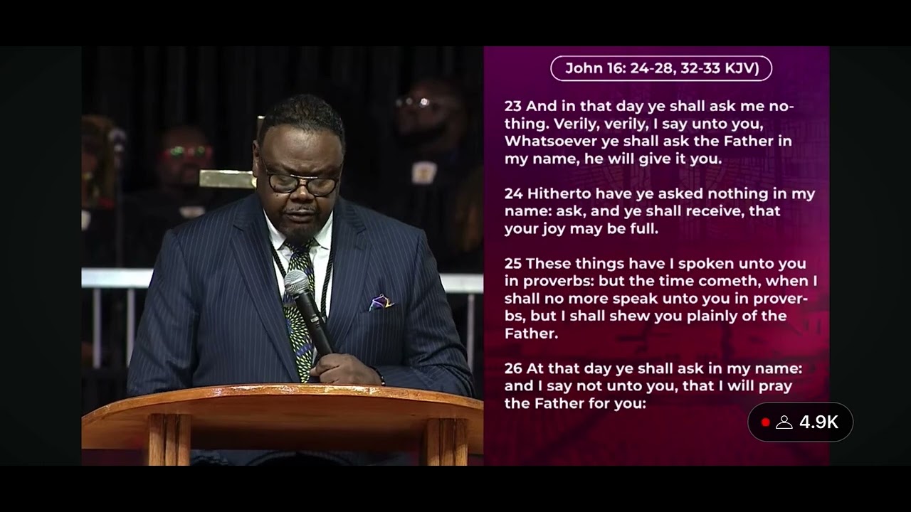 115th Holy Convocation - Old and New Testament scripture reading 11/9 ...