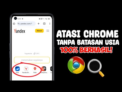 Cara atasi Chrome tanpa ada batasan usia terbaru!