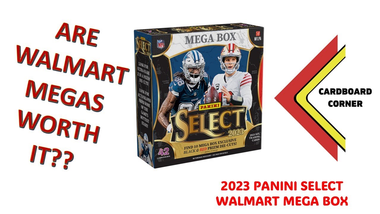 2023 Panini Select Football Walmart Mega Box - Complete THREE BOX ...