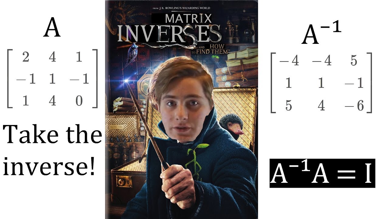 4: Matrix Inverses and How to Find Them - Learning Linear Algebra - YouTube