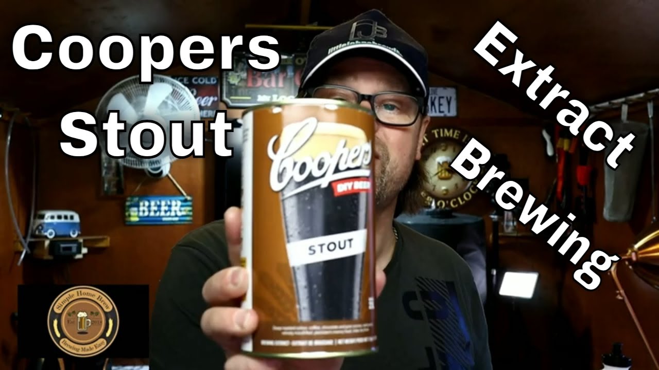 Coopers Stout with Dry Malt Extract | No extra additions | Extract ...