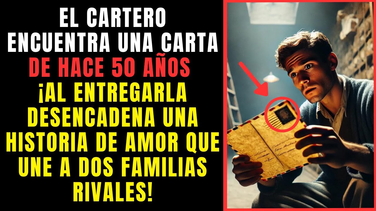 EL CARTERO ENCUENTRA UNA CARTA DE HACE 50 AÑOS... ¡AL ENTREGARLA ...