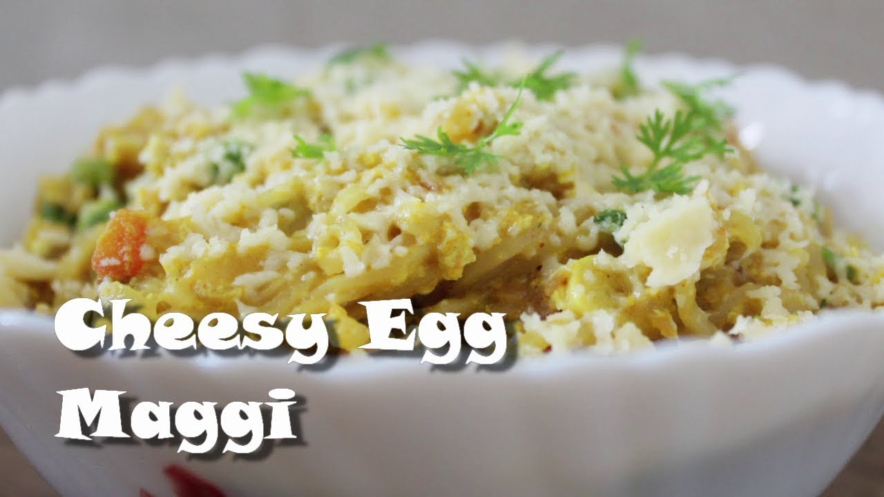 Cheesy Egg Maggi | Masala Maggi with a Surprise Twist - YouTube