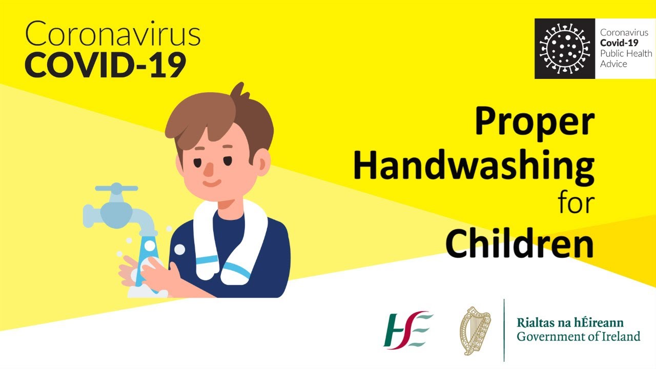 Proper Hand Washing for Children - YouTube