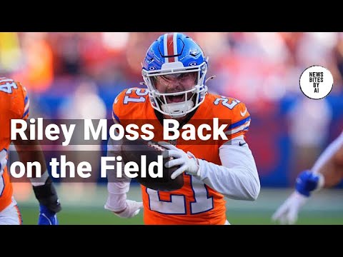 Riley Moss Returns to Practice Despite Knee Injury - YouTube