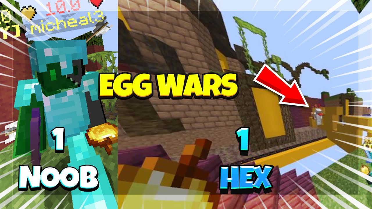 1 HEX 1 NOOB EGG WARS / 1000 ABONE ÖZEL ÇEKİLİŞ / OMER İLBEY / #keşfet ...