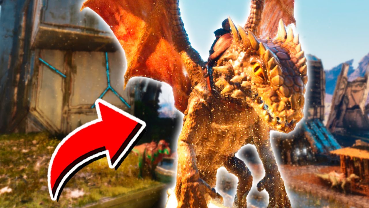 DOMEI MEU PRIMEIRO DRAGÃO!! SAND DRAGON!! - ARK EXTINCTION #14 - YouTube