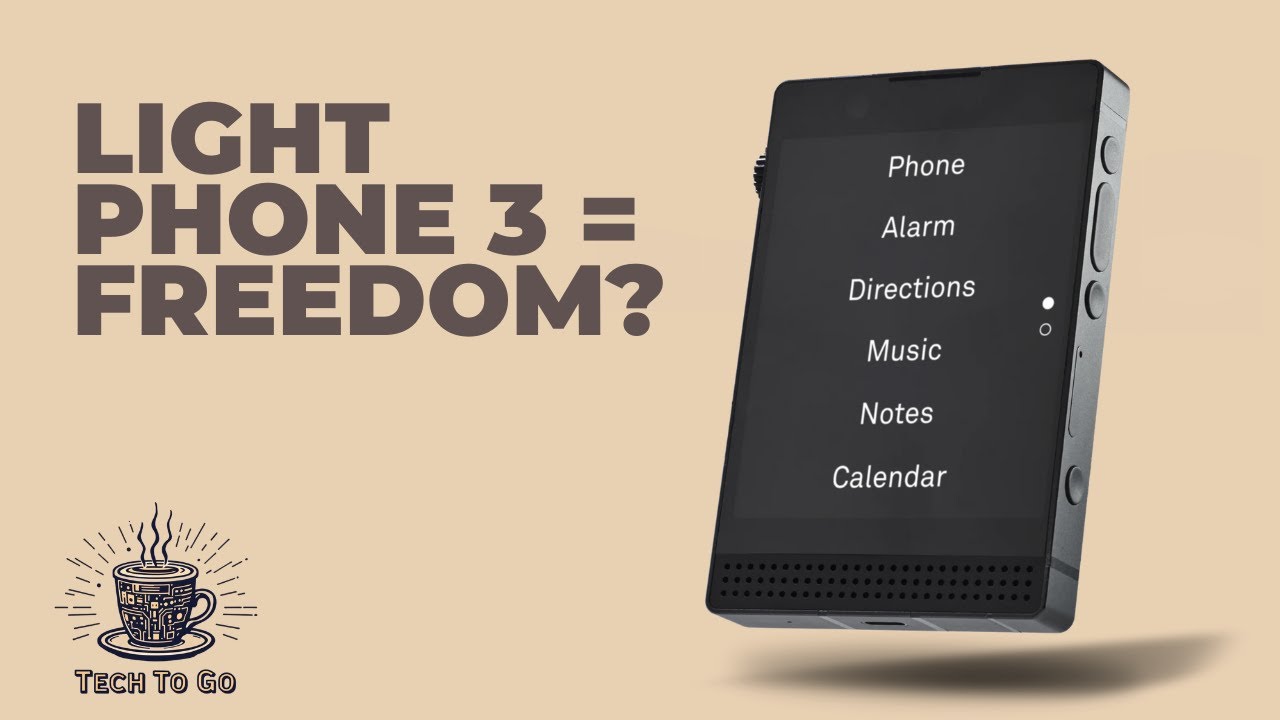 Light Phone 3 – The Minimalist Smartphone Revolution? | Tech To Go ...