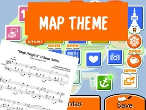 Map (Night) - Tomodachi Life (Piano Solo) - YouTube