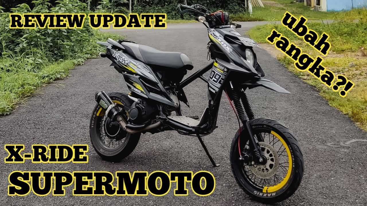 REVIEW TERKINI YAMAHA XRIDE SUPERMOTO | APA SAJA YANG SUDAH DIUBAH ...