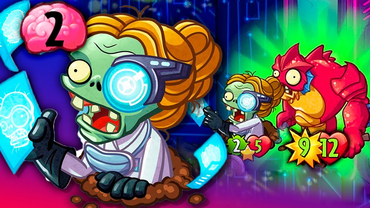 EL PODER DE LA ZOMBISTEINÓLOGA 🤭😳 PvZ Heroes - YouTube