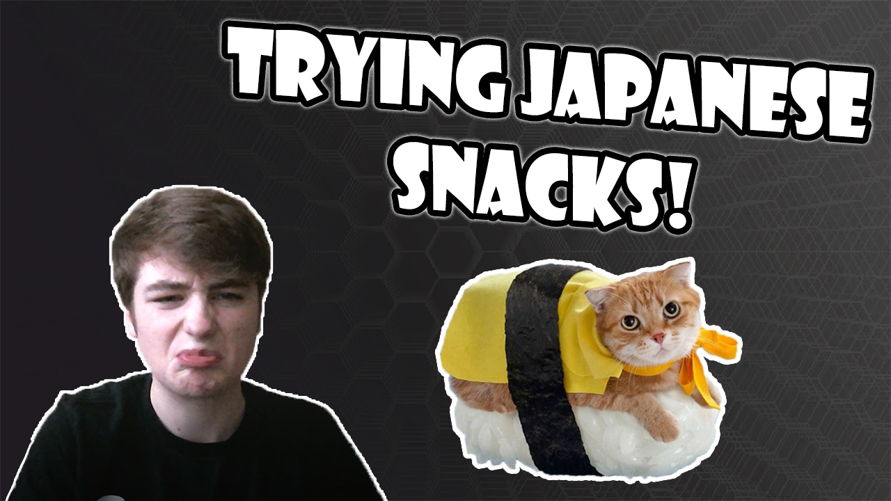 Edgy Weeb Tries WEIRD Japanese Snacks - YouTube