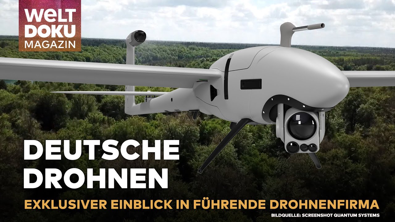 HIGHTECH-DROHNEN: Deutschlands beeindruckende Flugpioniere ...