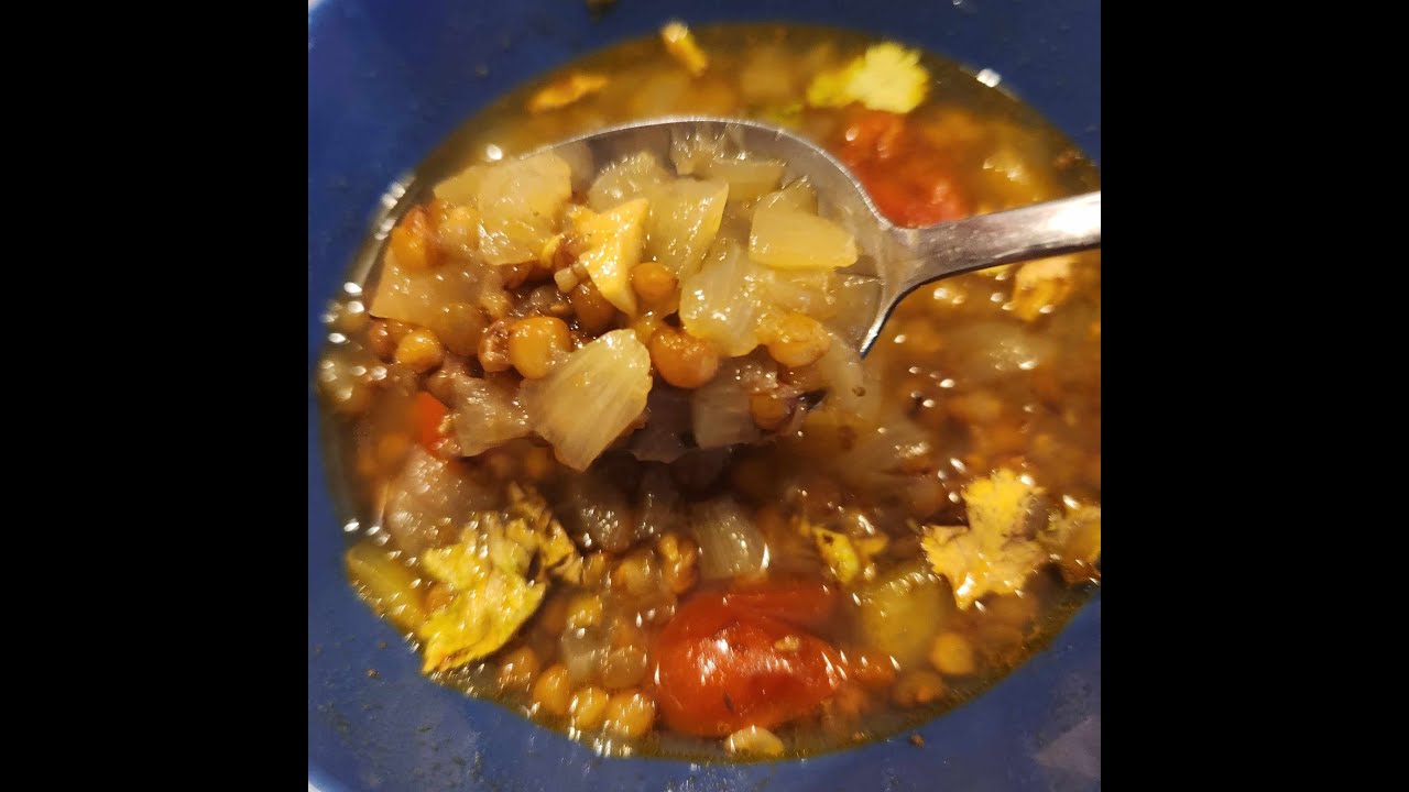 Recipe Roulette - Curried Whole Lentils - YouTube