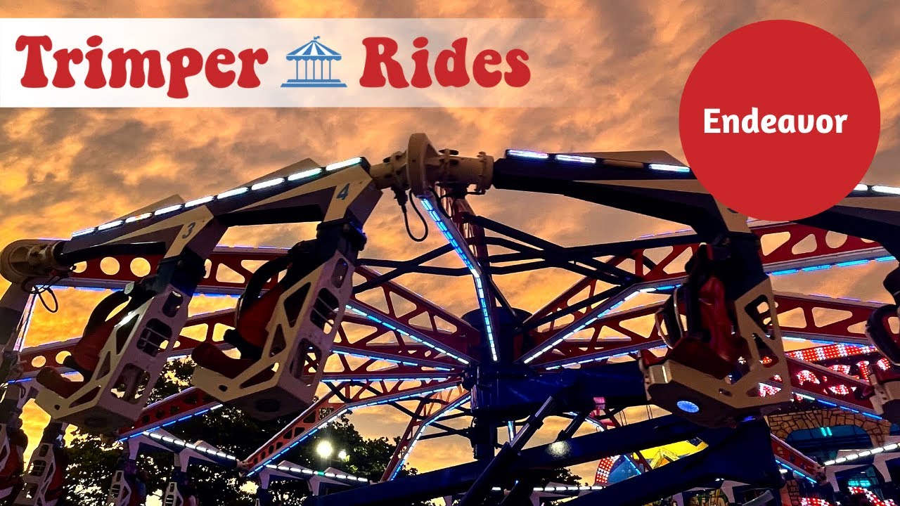 Take a spin on the Endeavor at Trimper Rides - YouTube