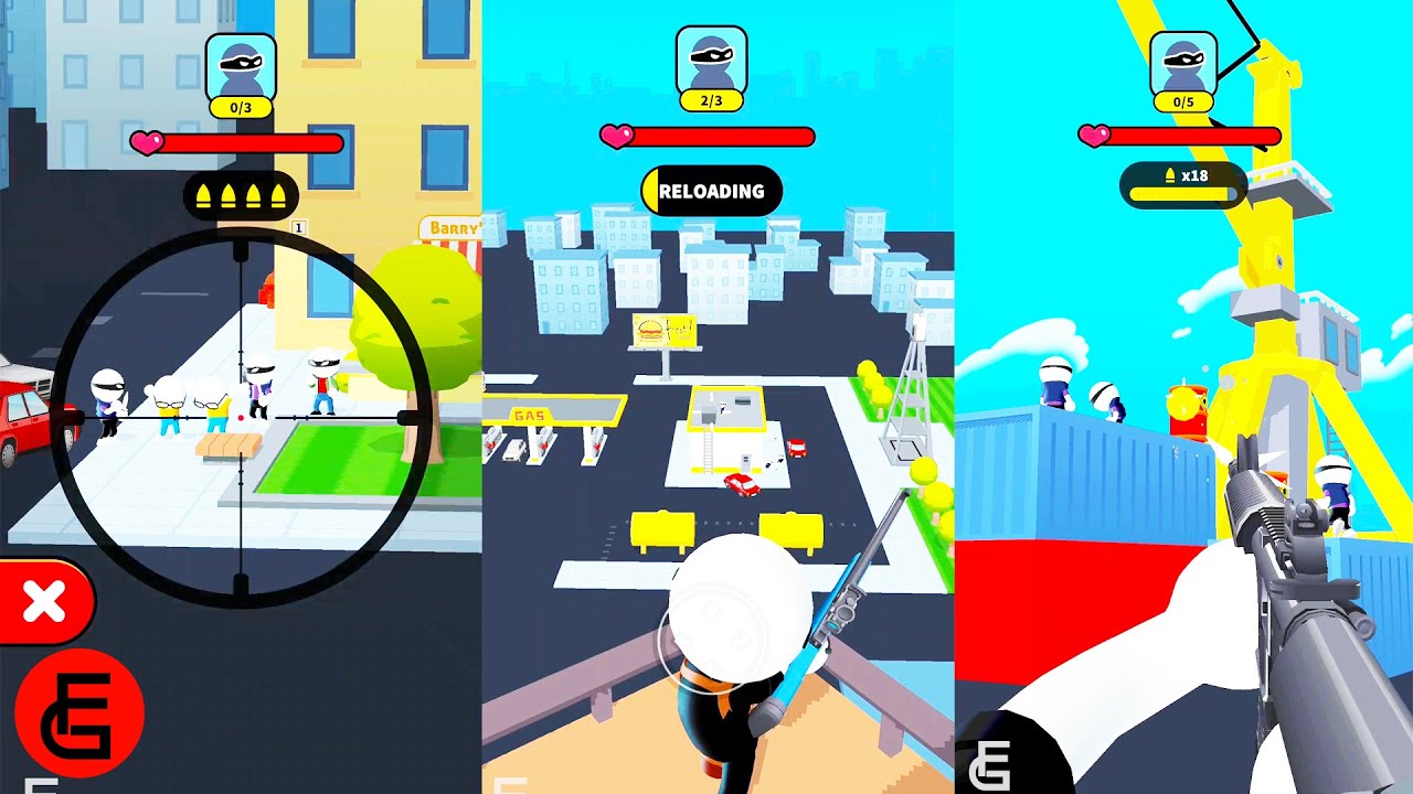 Johnny Trigger: Sniper - Stickman Sniper Game | Android Gameplay ...