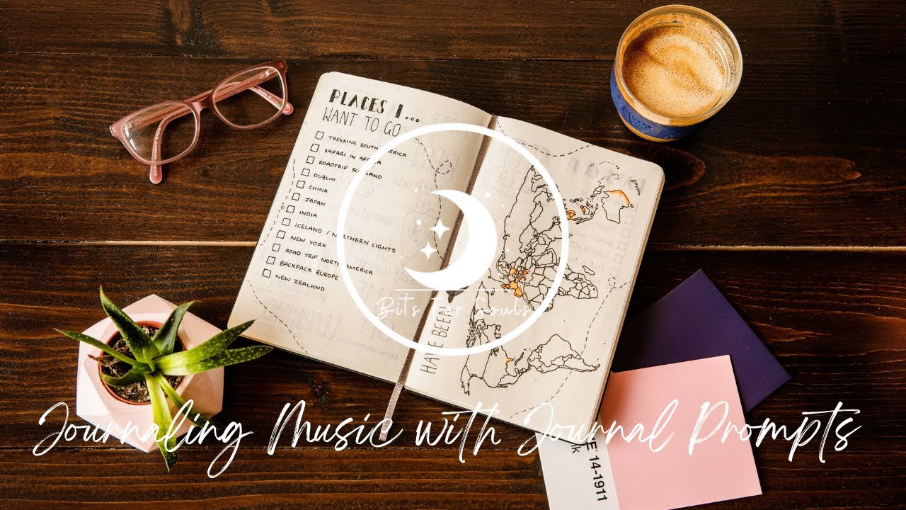 JOURNALING MUSIC📝Journaling ASMR with 10 Journal Prompts 🏻🍁 - YouTube