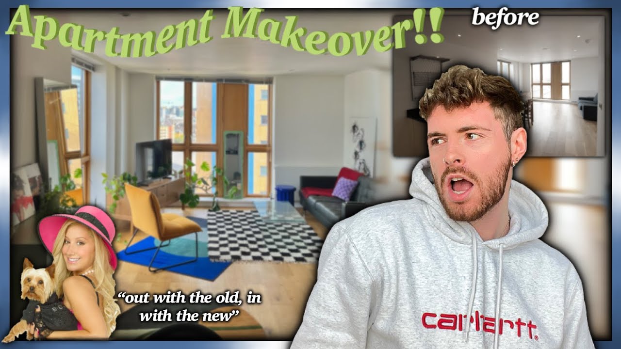 decorating my new flat & saying goodbye to my old one xo *vlog* - YouTube