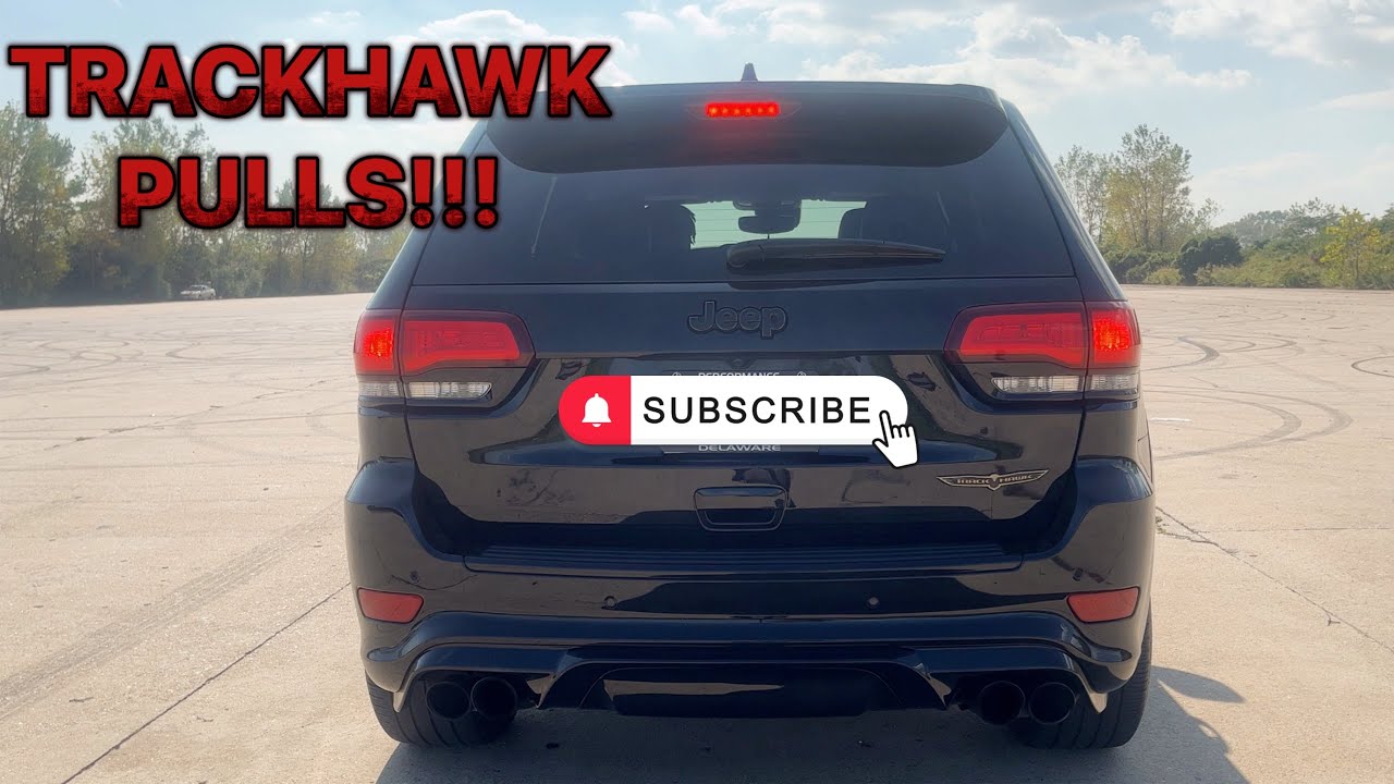 TRACKHAWK LAUNCHES!!!! *NO MUSIC ADDED* - YouTube