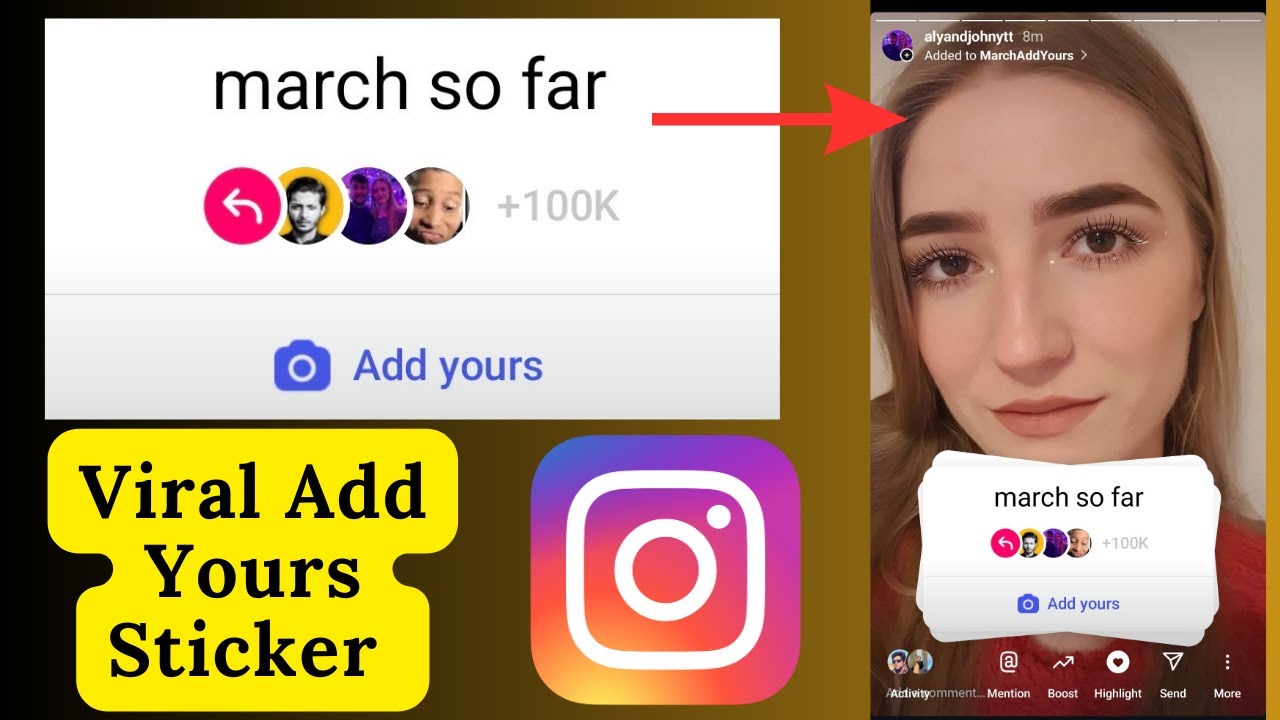 March so far Trend Instagram Chain Story | Add Yours Viral Trending ...