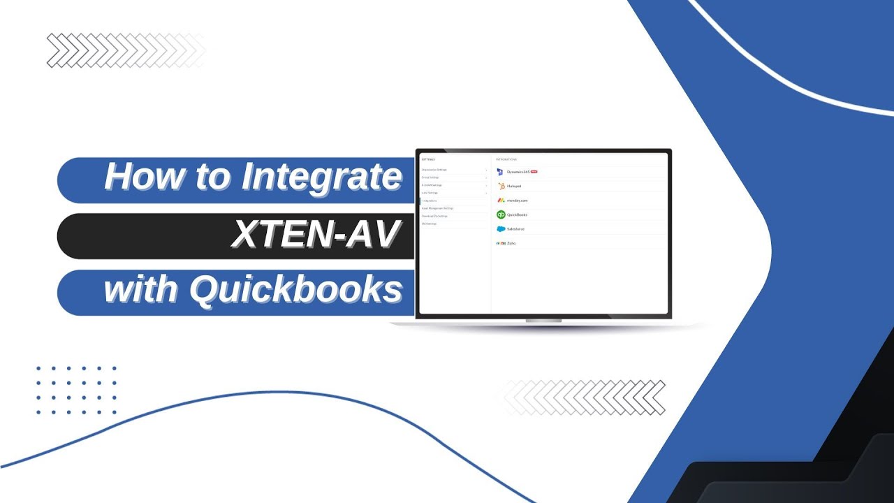 How to Integrate XTEN-AV with Quickbooks - YouTube