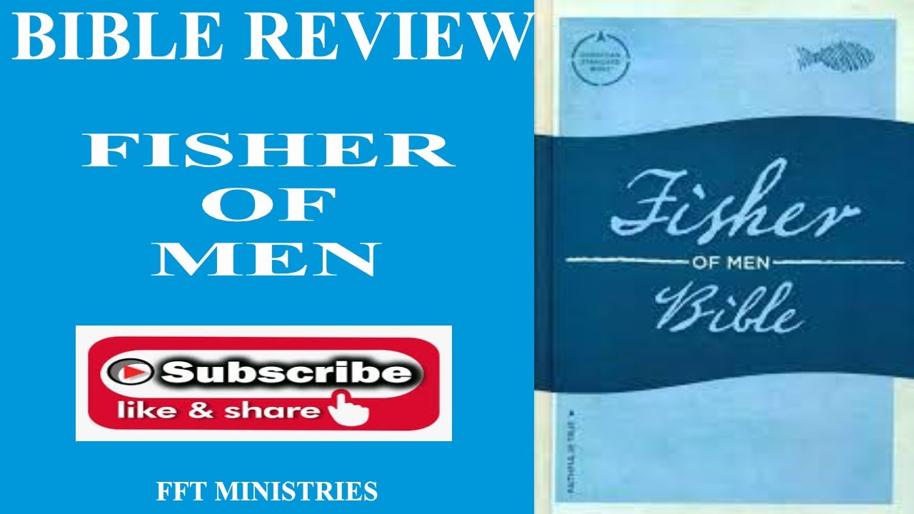 BIBLE REVIEW// FISHER OF MEN BIBLE // CSB - YouTube