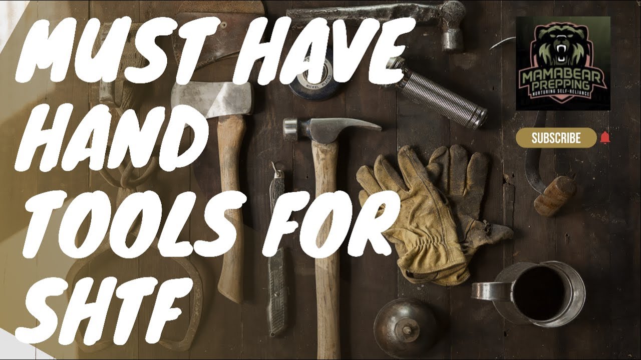 50 MUST HAVE TOOLS (MUST HAVE MANUAL TOOLS FOR SHTF) - YouTube