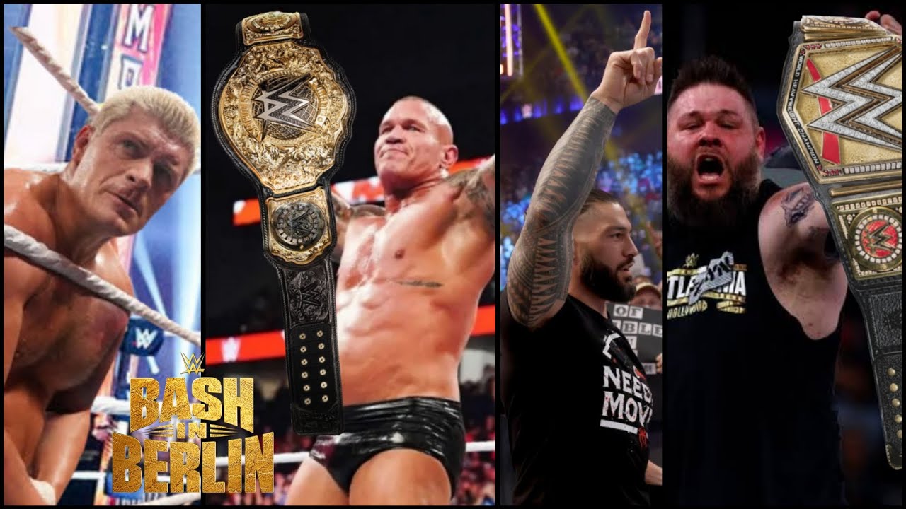 Bash In Berlin WINNERS SURPRISES &Full Results|Randy Orton Wins World ...