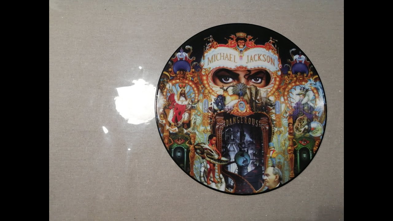 Michael Jackson Album Dangerous Picture Disc Vinyl Bootleg - YouTube