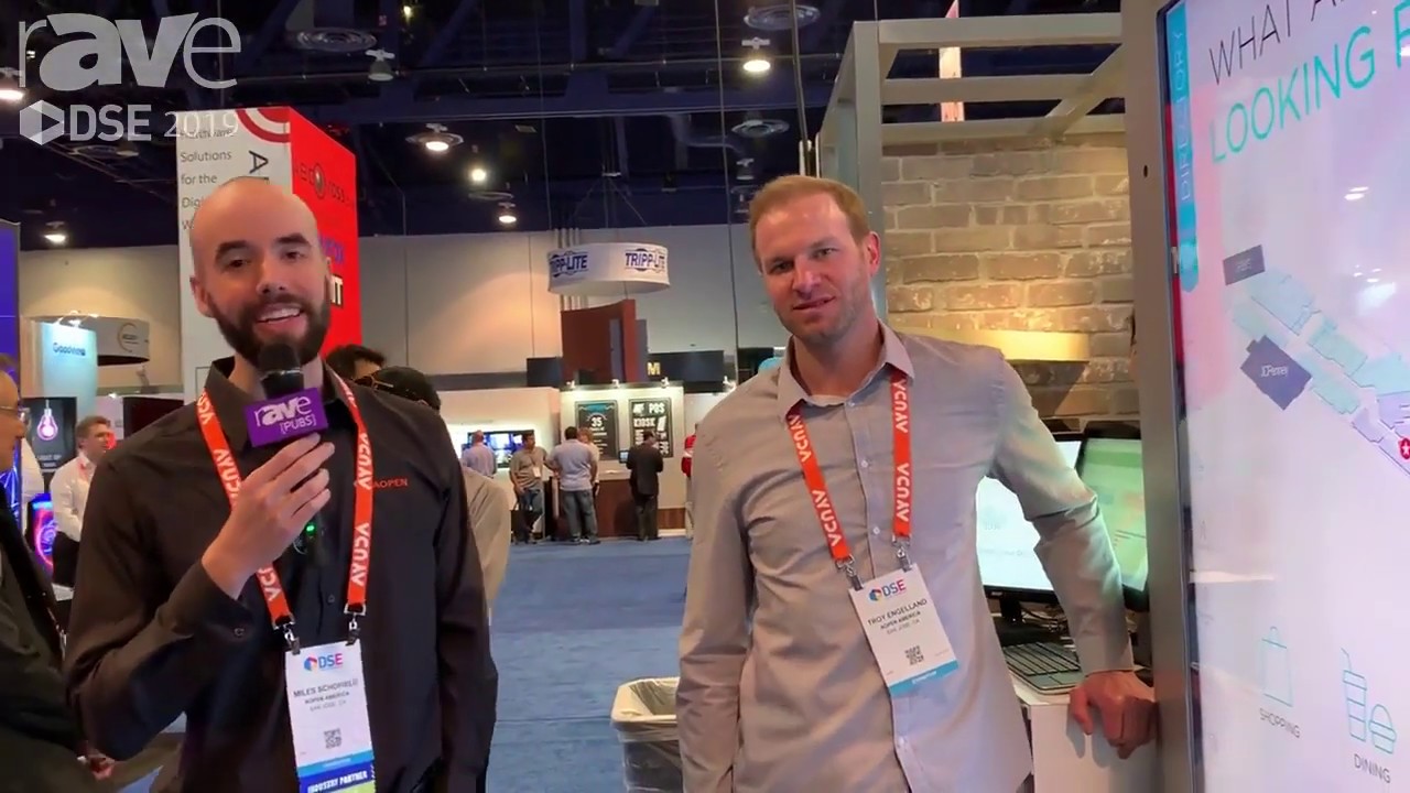 DSE 2019 AOPEN shows the DEX5550 media player with Touchsource - YouTube