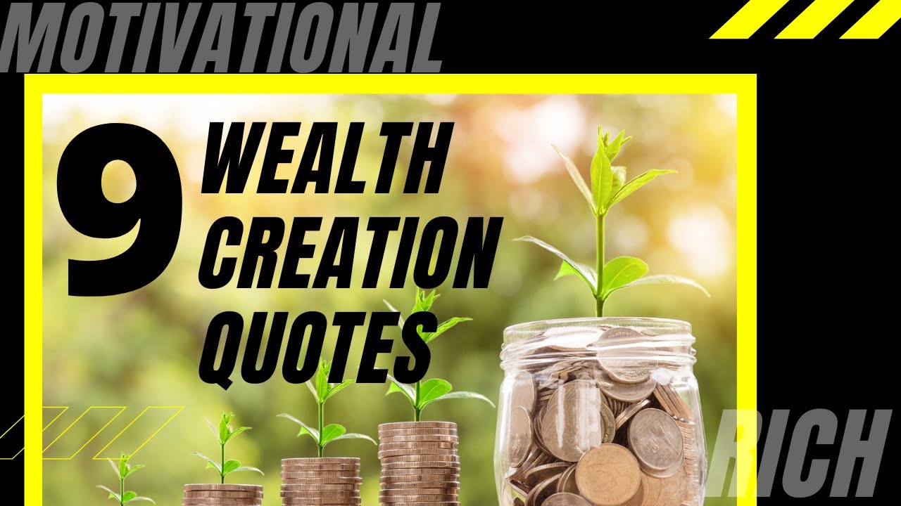 Rich quotes |TOP 9 Wealth creation motivational quotes | money quotes ...
