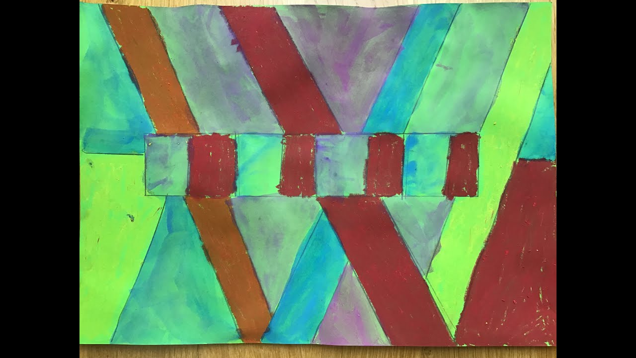 Fraction art - YouTube