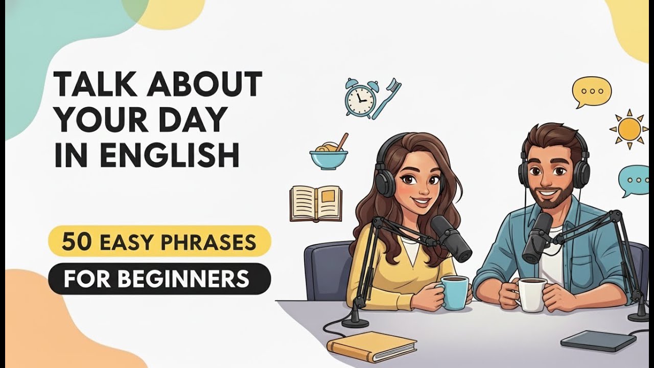 Daily Routine in English | A1 Beginner English | English Podcast - YouTube