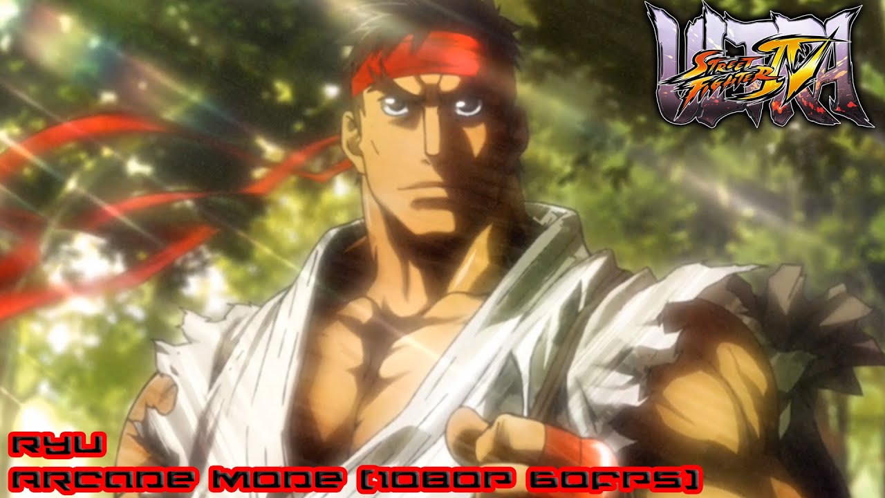 ultra street fighter 4 Ryu Arcade mode(1080p 60fps) - YouTube