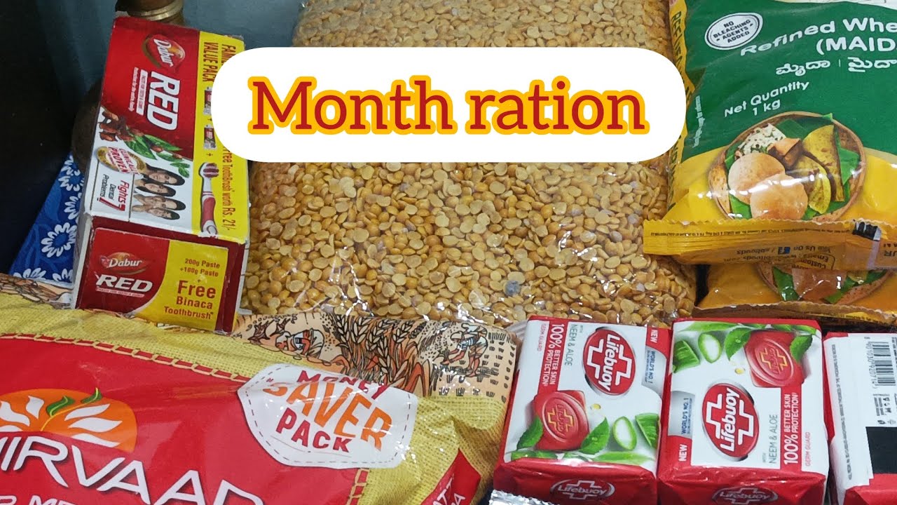 month Ration#daily routine#month#ration#daily#routine₹ - YouTube