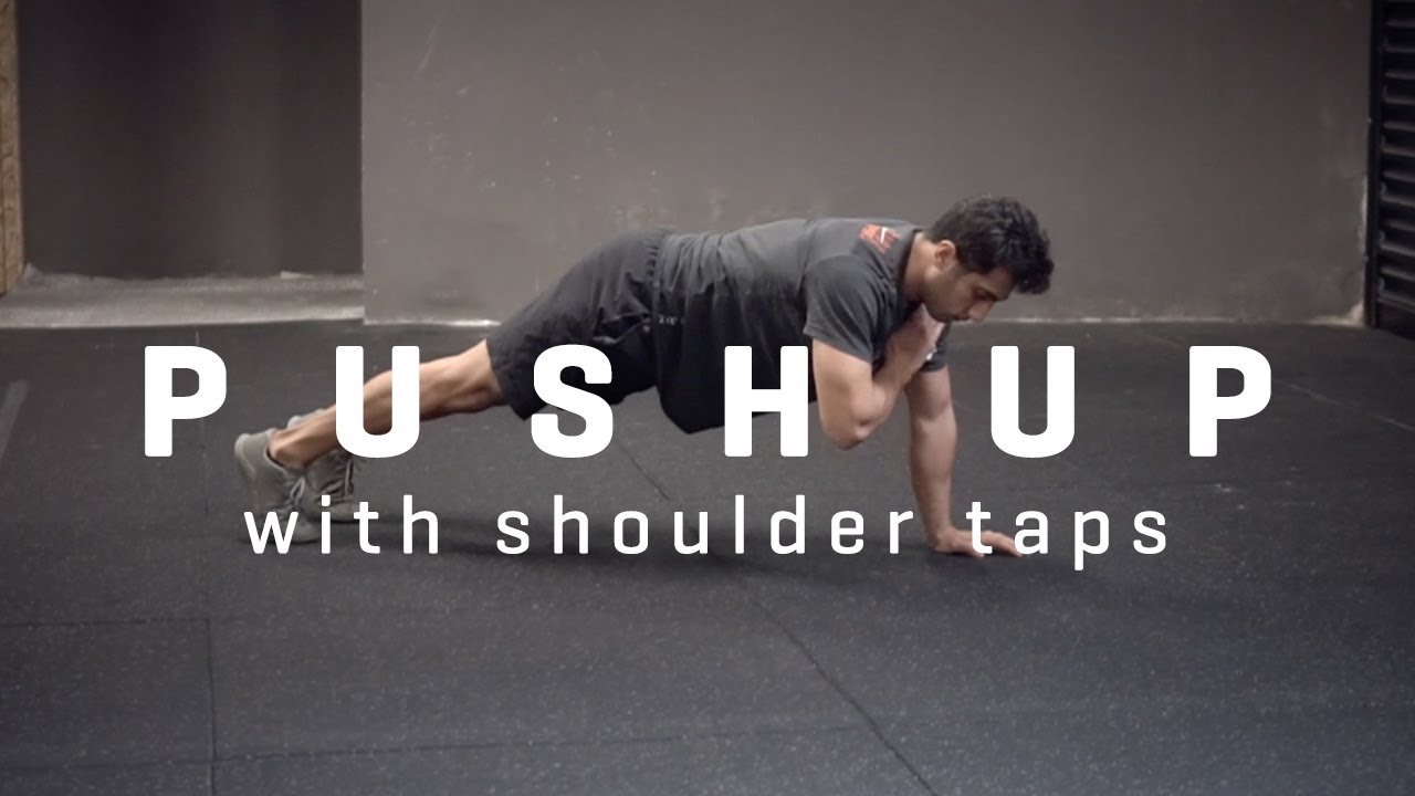Push Up with Shoulder Taps Hareketi - YouTube