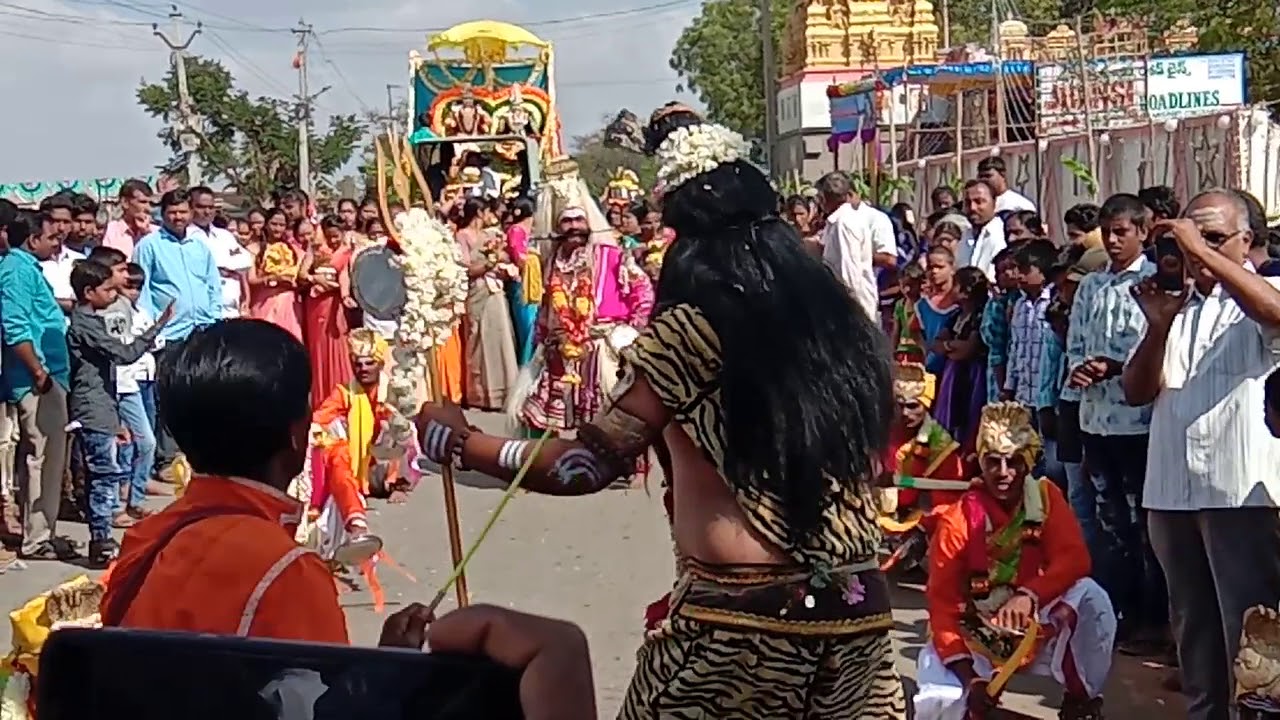 Last Karthika somavaram celebratation in basanapalli - YouTube