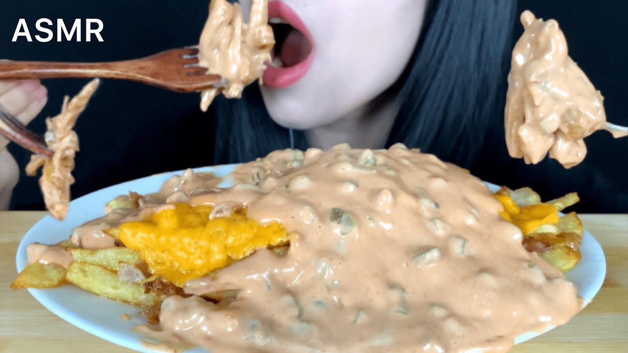 ASMR Animal Style Fries | Mukbang *먹방 - YouTube