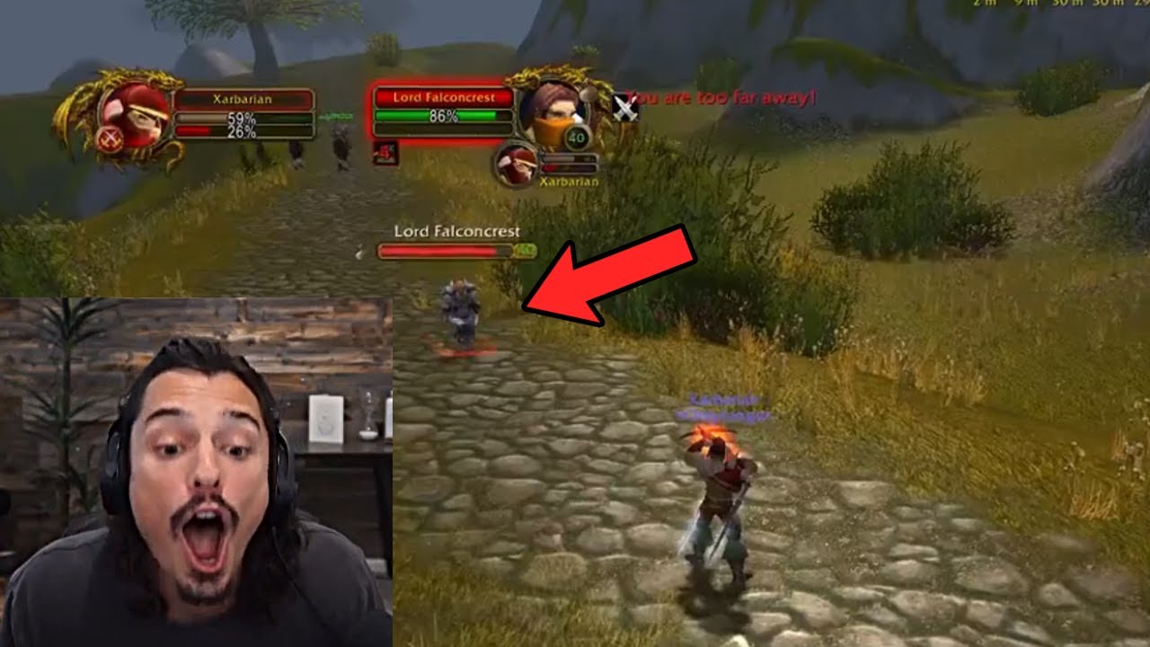 I Tried to SOLO Lord Falconcrest as a Warrior on Hardcore Classic ...