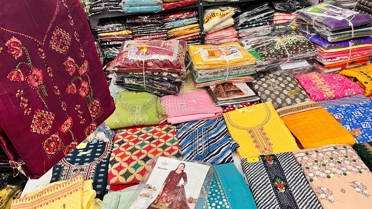 मात्र - 25 / से कटपिस के भाव में कुर्ती सूट 🚦suit wholesale market ...