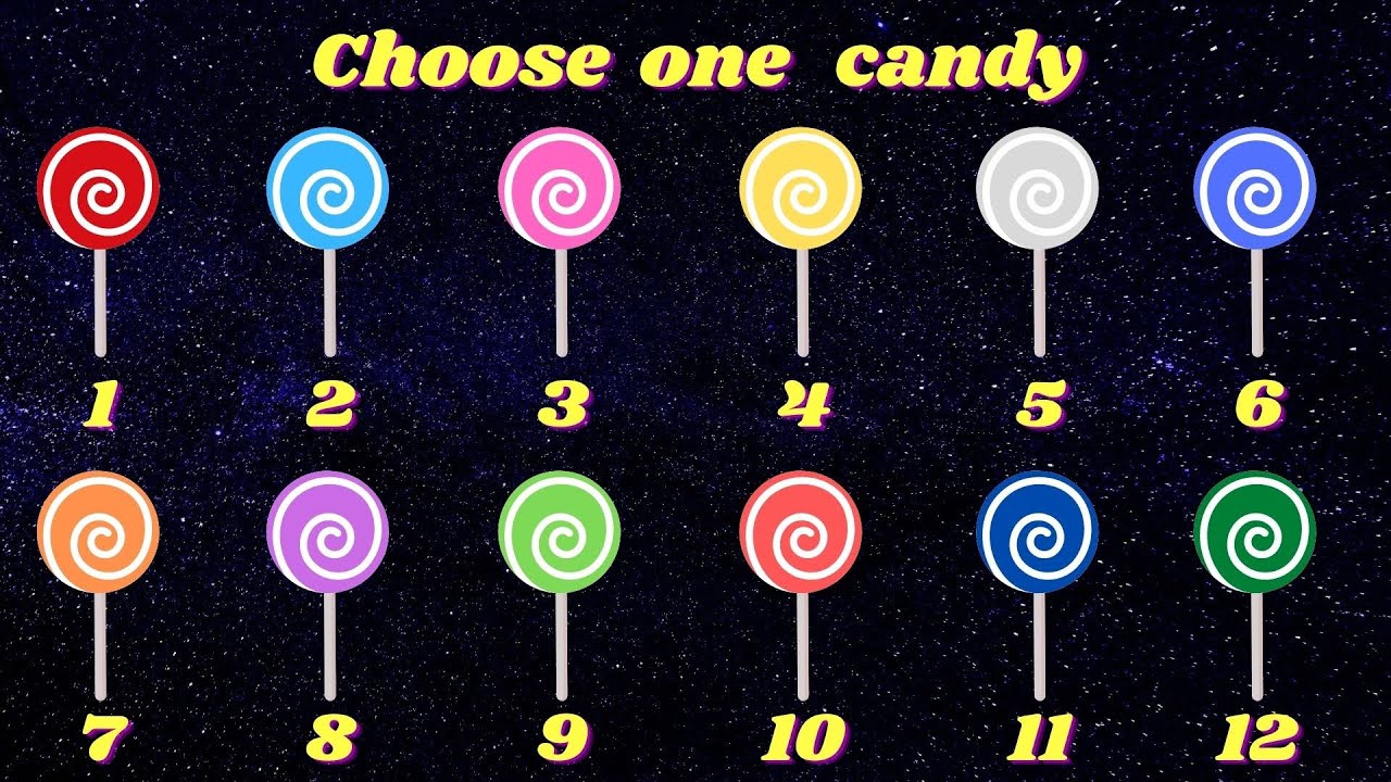 Choose one candy 🍭& see your favourite street food 😋 - YouTube