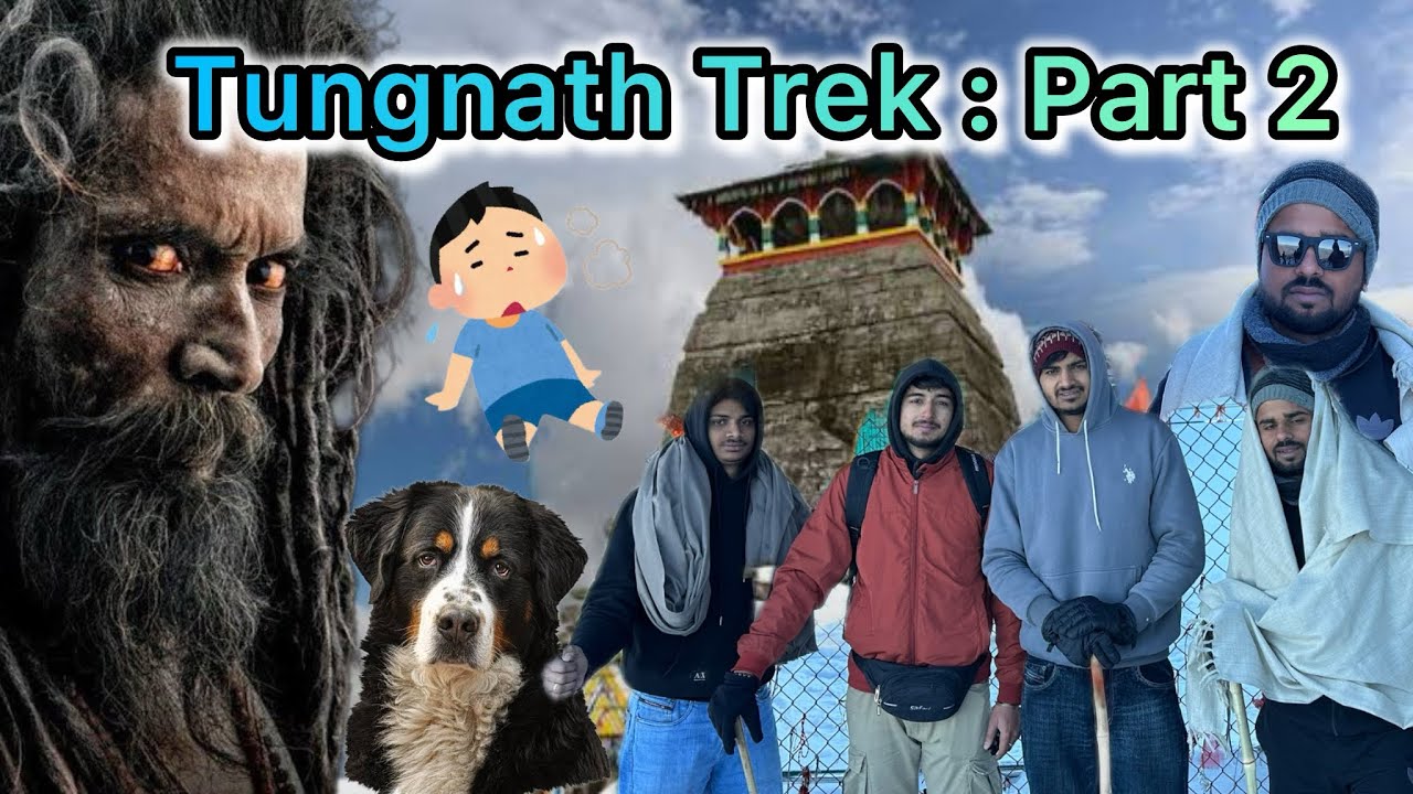Tungnath Trek With Snow || Tungnath Full information || तुंगनाथ में ...